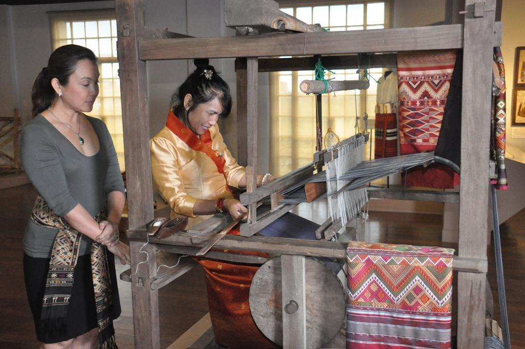 Lecture and Demonstration on Traditional Lao Weaving - Loren Legarda