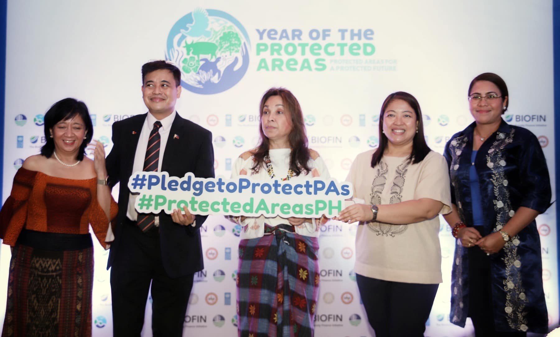 Senator-elect Loren Legarda at the launch of the Year of Protected ...